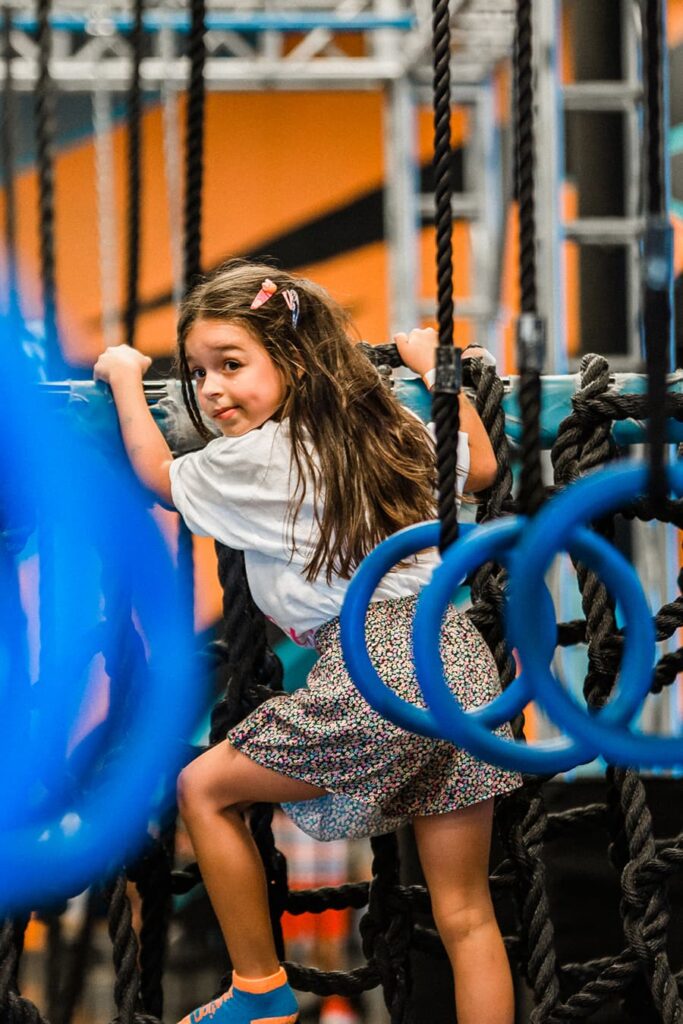 Ninja Warrior - Elevation Trampoline